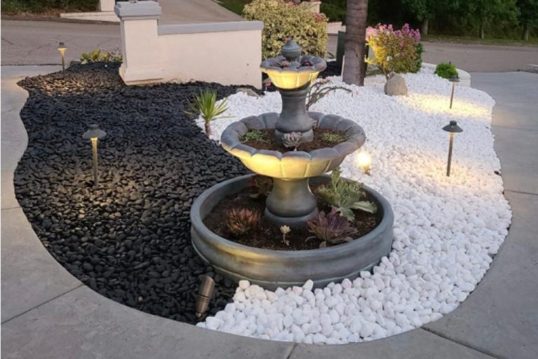 Polished Black Beach Pebbles | River Rock Landscaping | Fast Shipping