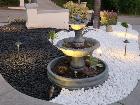 White Pebbles for Landscaping | Buy Premium Garden & Pathway Stones