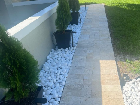 White Pebbles for Landscaping | Buy Premium Garden & Pathway Stones