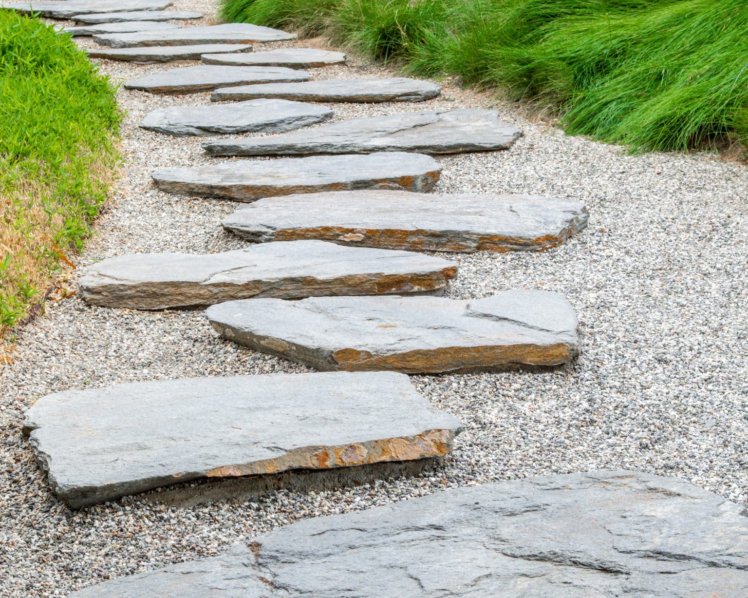 How Do You Landscape with Flat Rocks?