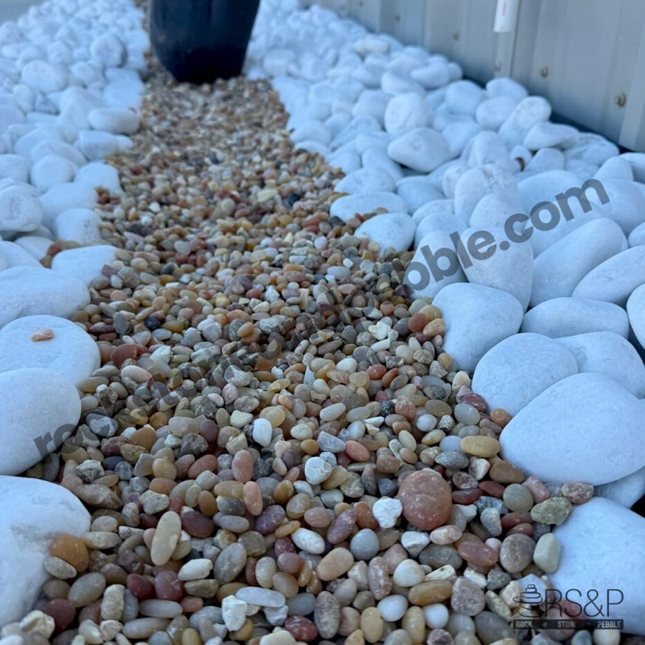 Buy Salmon Bay Coral Pebbles | Decorative Landscaping Stones