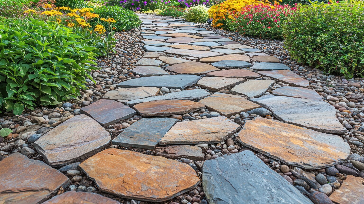 How to Create a Rock Pathway